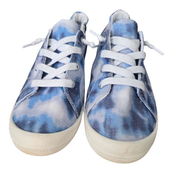 Mad Love | Shoes | Mad Love Lennie Lace Up Fashion Sneaker Blue White ...